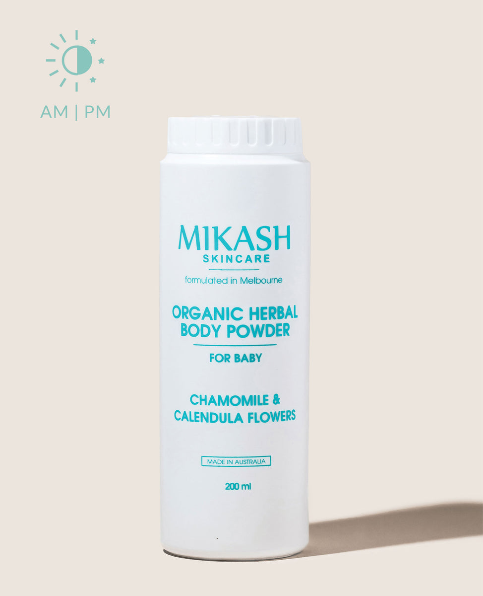 Talc-Free Organic Baby Powder | Mikash Skincare
