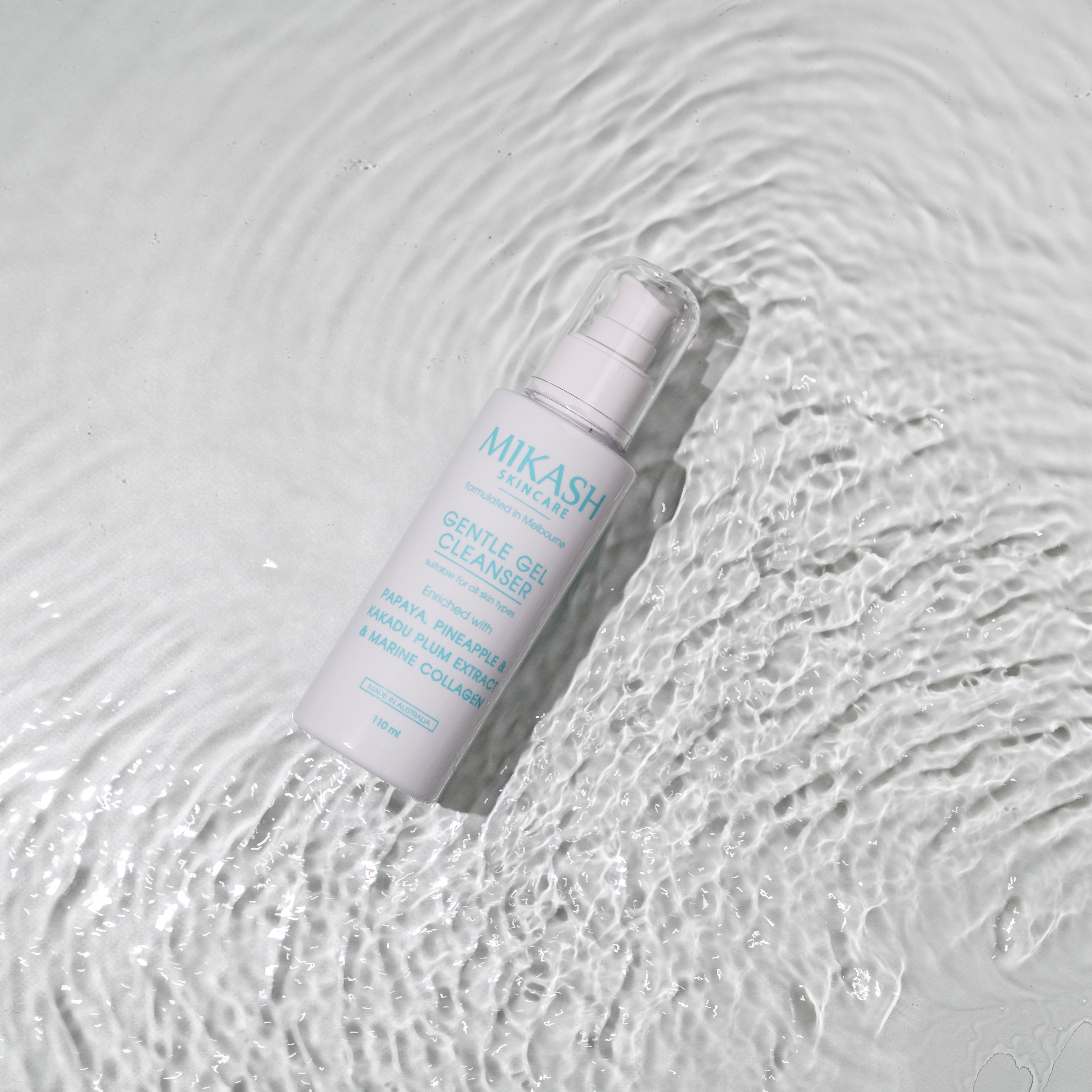 Gentle Gel Natural Face Cleanser | Mikash Skincare | AU