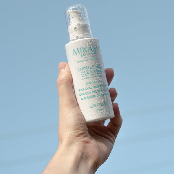 Gentle Gel Natural Face Cleanser | Mikash Skincare | AU